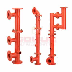 Header Assembly, Hdpe Sandwich Flange, Ms Header Assembly